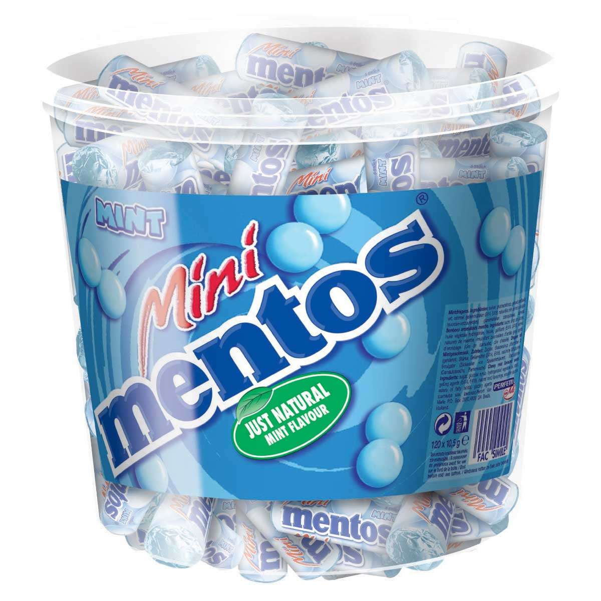 Mentos Mini Mint 120er | Onlineshop CaterPoint.de